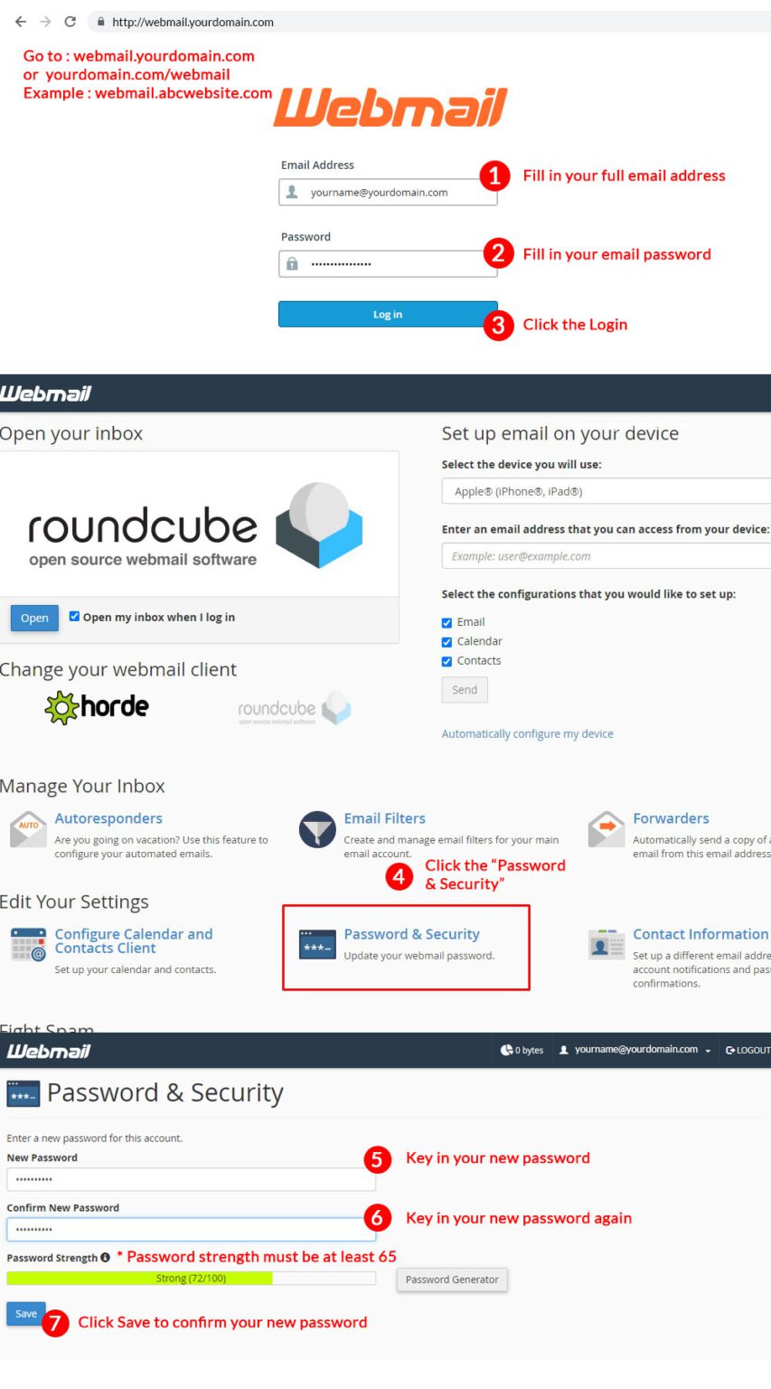 How to Reset Webmail Password – Deoworkz.com
